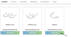 Integrated O/Shop functionality - Ordoline