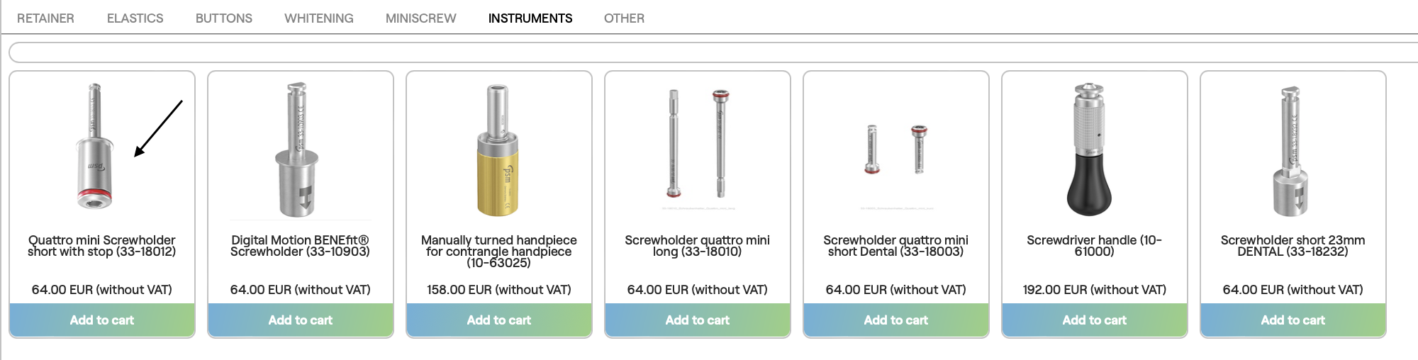 Updated Mini-screw Markings - Ordoline